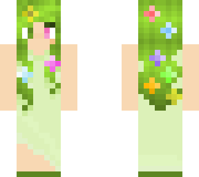 pring goddess | Minecraft Skin