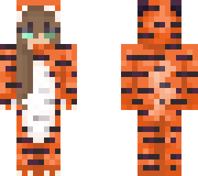 tiger girl | Minecraft Skins