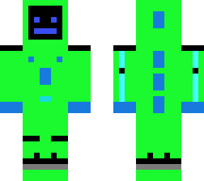 XRobotZ light green skin | Minecraft Skin