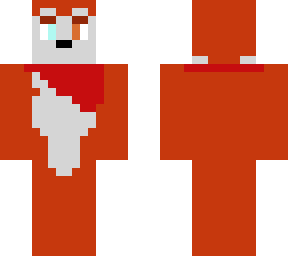 Basic Red Husky | Minecraft Skin