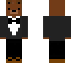 bear in a suit | Minecraft Skins