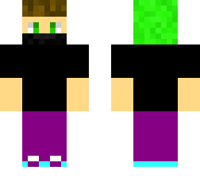 black gamer | Minecraft Skin