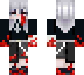 bloody girl | Minecraft Skins