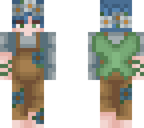 Blue Fairy Minecraft Skins