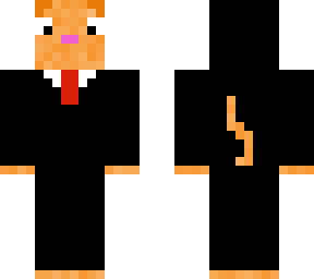 Cat In Suit Minecraft Skins