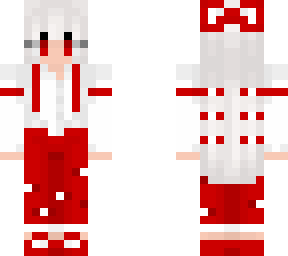 Fujiwara No Mokou | Minecraft Skin