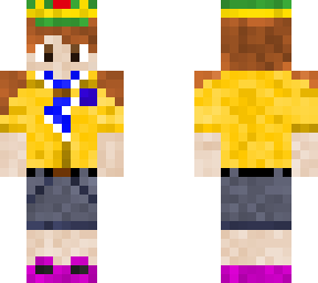 Greek cub girl (scout) | Minecraft Skin
