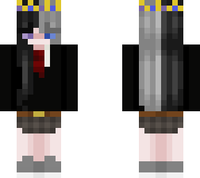 My version of ranboo's genderbend | Minecraft Skin