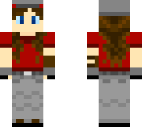 Nightshade_Star Red Shirt | Minecraft Skin
