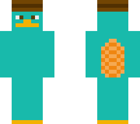 Perry the Platypus (Agent P) | Minecraft Skin