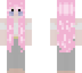 pink hair | Minecraft Skin