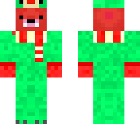 Red Nose Nita's Bear (Brawl Stars) | Minecraft Skin
