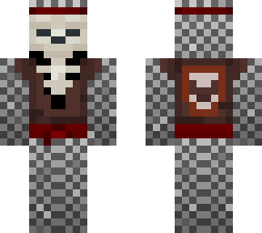Skeleton in mail | Minecraft Skin
