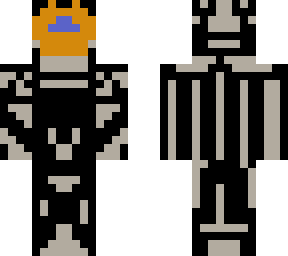 The armored SWAT clock | Minecraft Skin