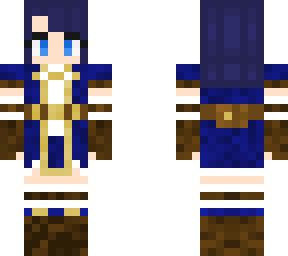 Arcane Caitlyn Enforcer Skin | Minecraft Skin