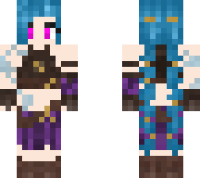 Arcane Jinx/Powder | Minecraft Skin