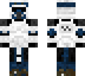 Arf trooper 501st | Minecraft Skin