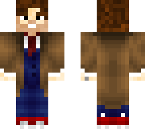 barty crouch jr w stroju doctora who | Minecraft Skin