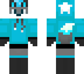 Blue furry | Minecraft Skin