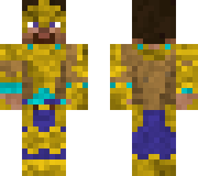 Gold Steve Minecraft Skins