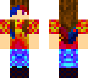 hot and cold | Minecraft Skin