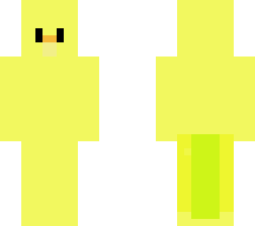 Male Yellow Budgie | Minecraft Skin