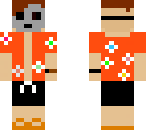 MrM4sk Beach Skin | Minecraft Skin