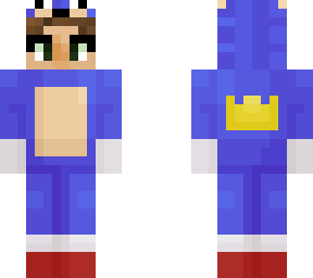 sonic onesie | Minecraft Skins