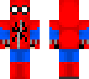 Spiderman Peter Parker Homemade Suit | Minecraft Skins