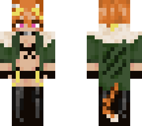 tiger girl | Minecraft Skins