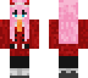 Zero Two | Minecraft Skin
