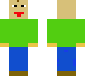 Baldi Minecraft Skins