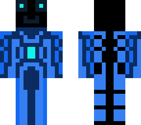 blue robot | Minecraft Skin