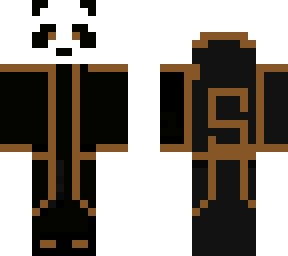 brown panda | Minecraft Skin