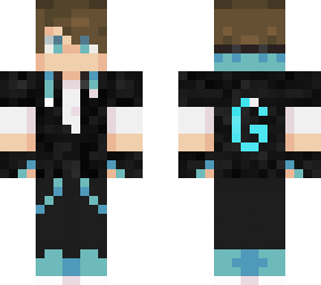 Diamond Blue Boy | Minecraft Skin