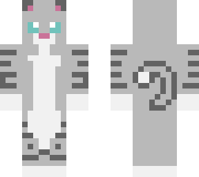 Grey cat | Minecraft Skin