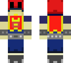 Grom! brawl stars | Minecraft Skin