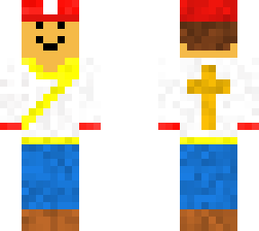 Mario Highlighter56 priest edition | Minecraft Skin