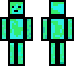 blocky colors | Minecraft Skin