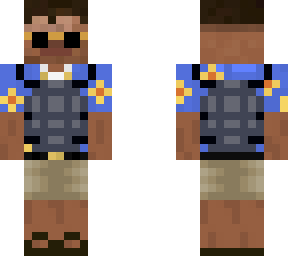 Cayo Perico Guard | Minecraft Skin