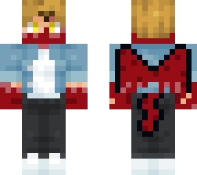 Custom Half Dragon Jimmy Skin | Minecraft Skin