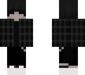 Eboy with Dark flannel | Minecraft Skin