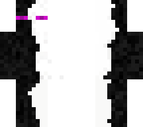 half enderman half white enderman | Minecraft Skins