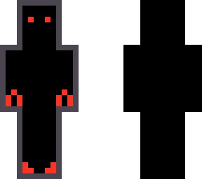 black dark scary | Minecraft Skins