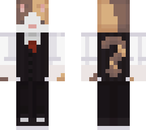 Cat In Suit Minecraft Skins