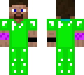 emerald steve | Minecraft Skins