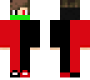 red and black | Minecraft Skins