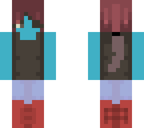 ~Undyne The Undying~ | Minecraft Skin