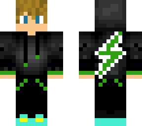 green gamer boy | Minecraft Skins