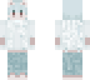 Blue Catboy | Minecraft Skin